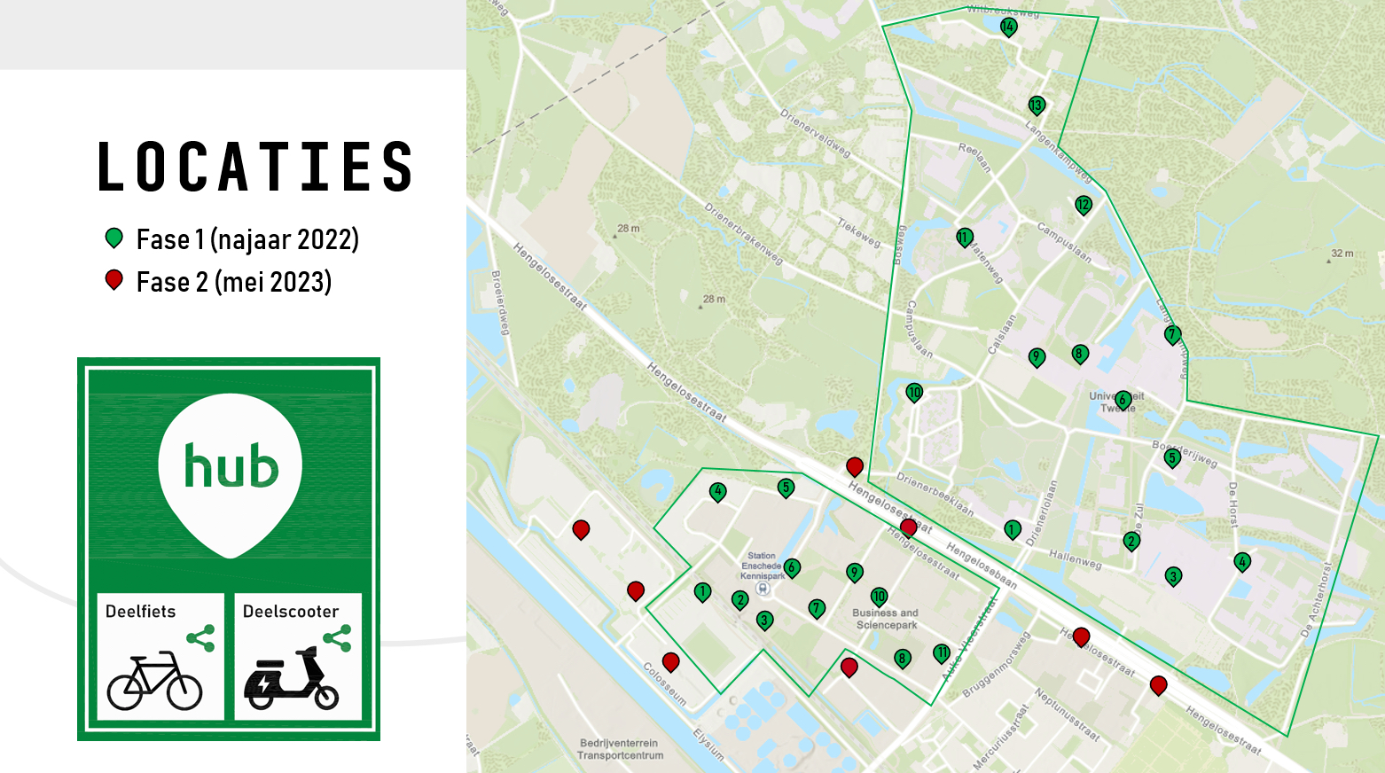 Enschede launches network of shared-mobility hubs at Kennispark ...