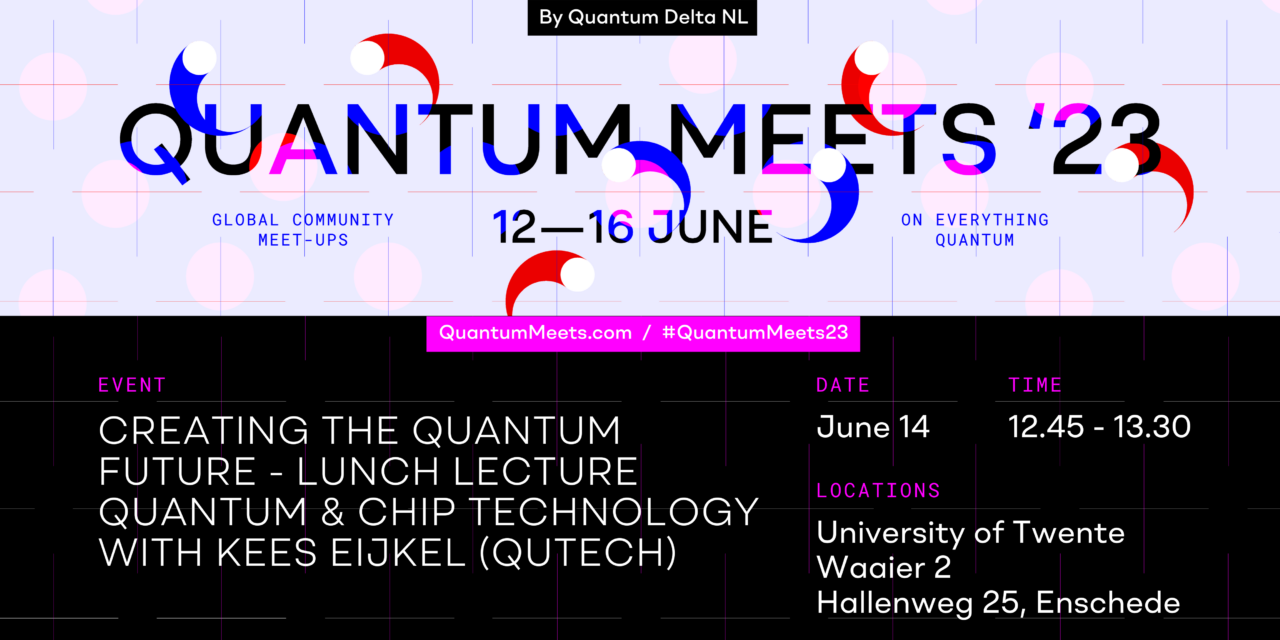 Quantum meets: lunch lecture creating the quantum future - Kennispark